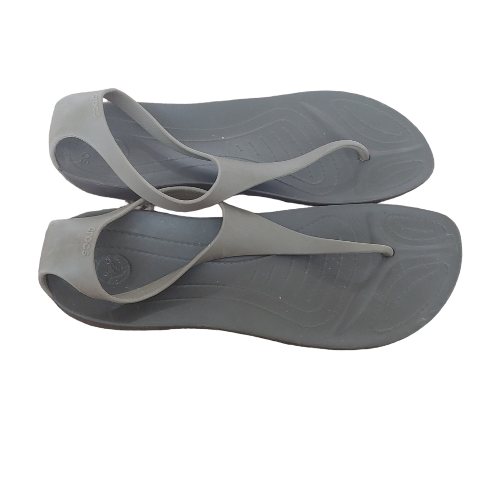 Crocs Serena Sexi Thong Sandal Flip Flop Shoes Women Gem
